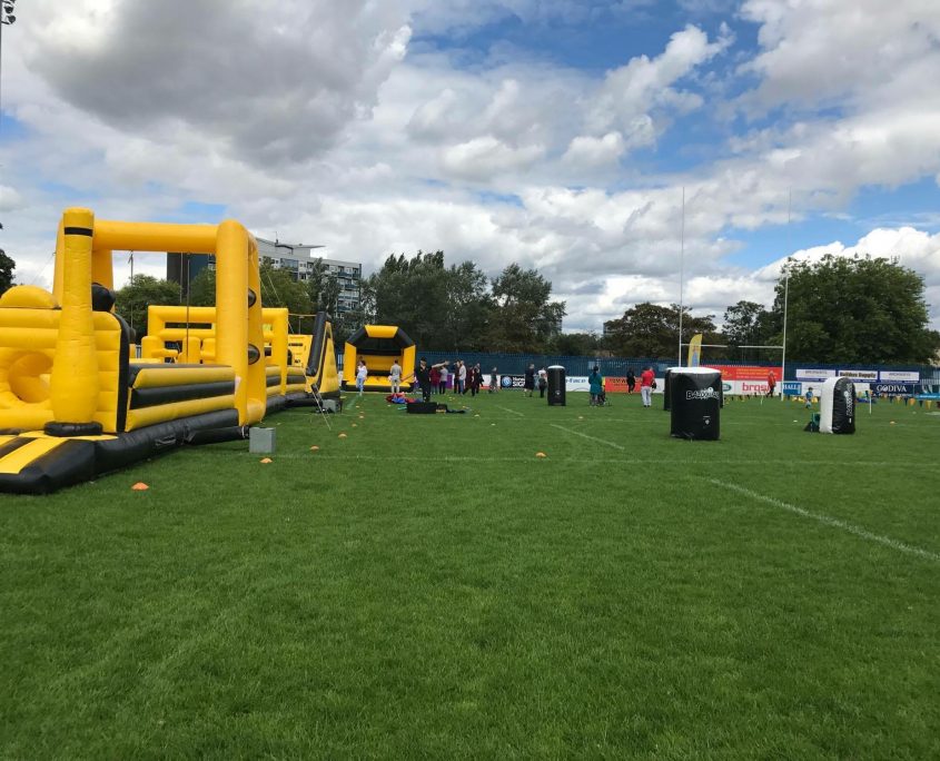 Giant Inflatable Assault Course & Bouncy Castle – Elsham Activity Centre